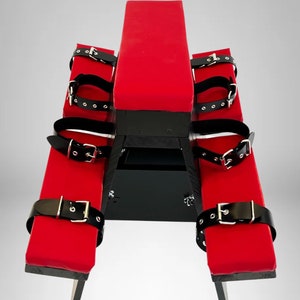 BDSM Wooden Padded Bench Dungeon Furniture Flogger Bondage Spanking ...