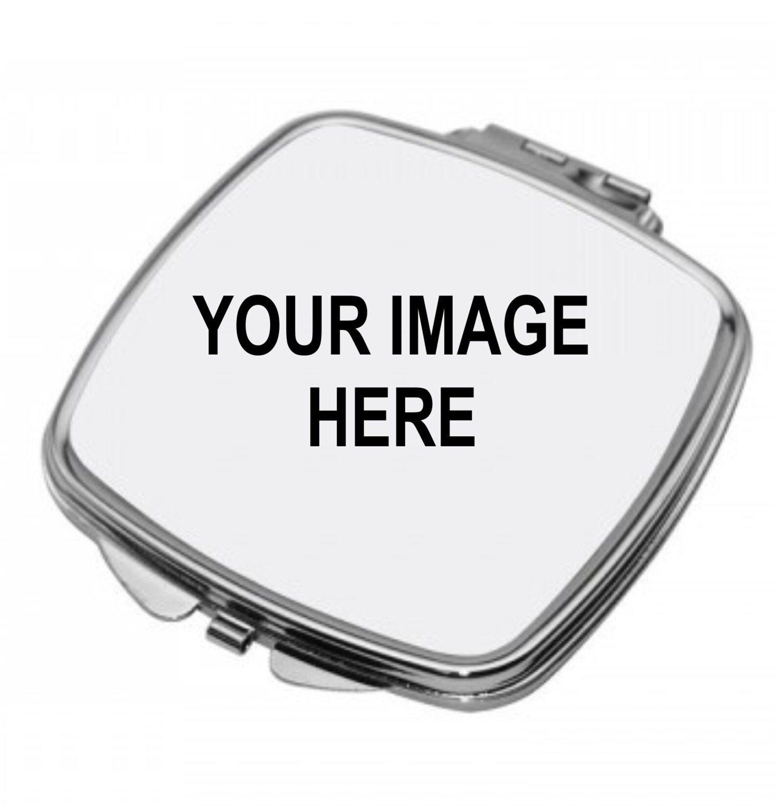 Personalized Compact Mirror Square Compact Mirror Purse | Etsy