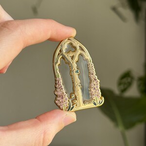 Secret Window Enamel Pin - Etsy