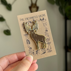 Stag Enamel Pin - Etsy