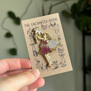 Fairy Enamel Pin - Etsy