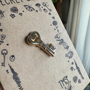 Mini Key Enamel Pin - Etsy