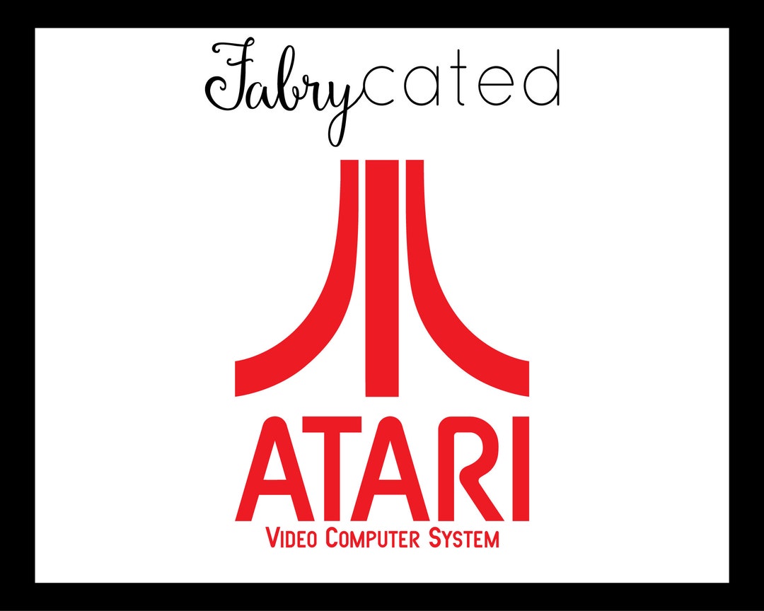 Atari Video Computer System SVG/PNG Digital Download for Die Cutters ...