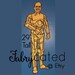 C3P0 .SVG Star Wars 29" Tall off the Mat Cricut Silhouette Kids Geek ...