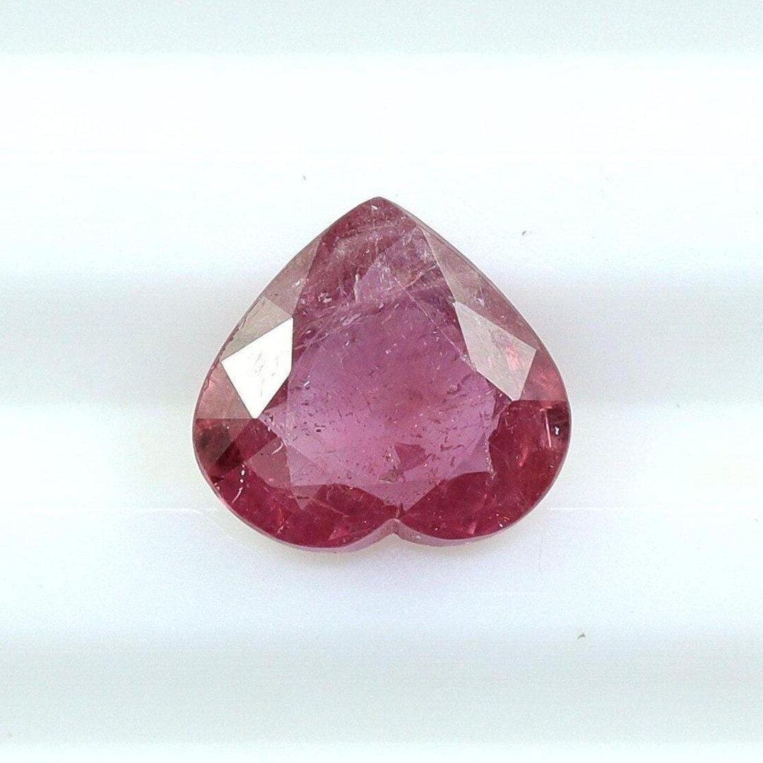 Natural Ruby Heart Shape Faceted Cut 1.71 Cts – AAA+ Quality Glass ...