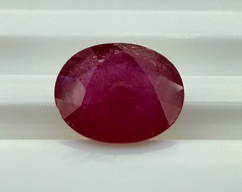 Ruby Glass Filled - Etsy