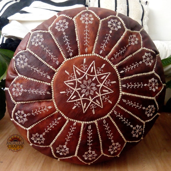 Moroccan Pouf - Etsy