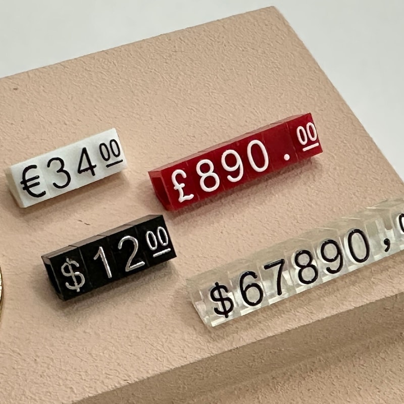 Mini Price Tags - Etsy