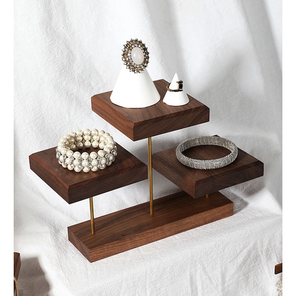 Wood Jewelry Display - Etsy
