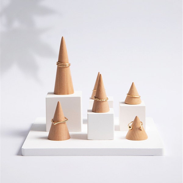 Wooden Ring Holder - Etsy