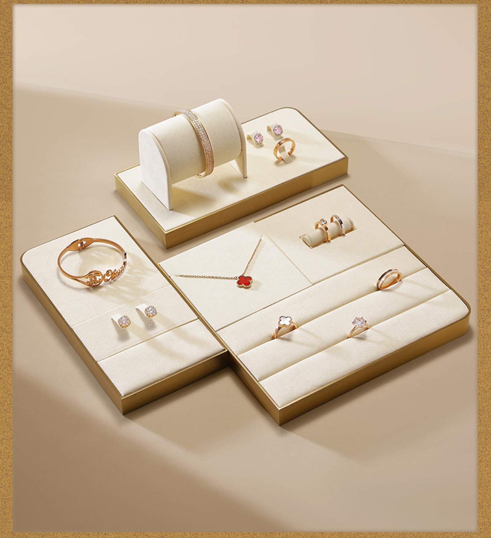 Metal Jewelry Display Set Metal Jewelry Display Necklace - Etsy