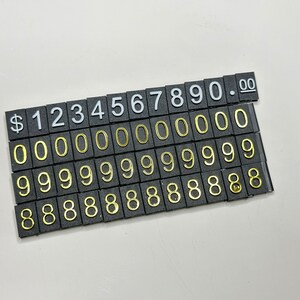 Price Tag, Price Sign, Small Price Tag, Price Tag for Jewelry Display ...