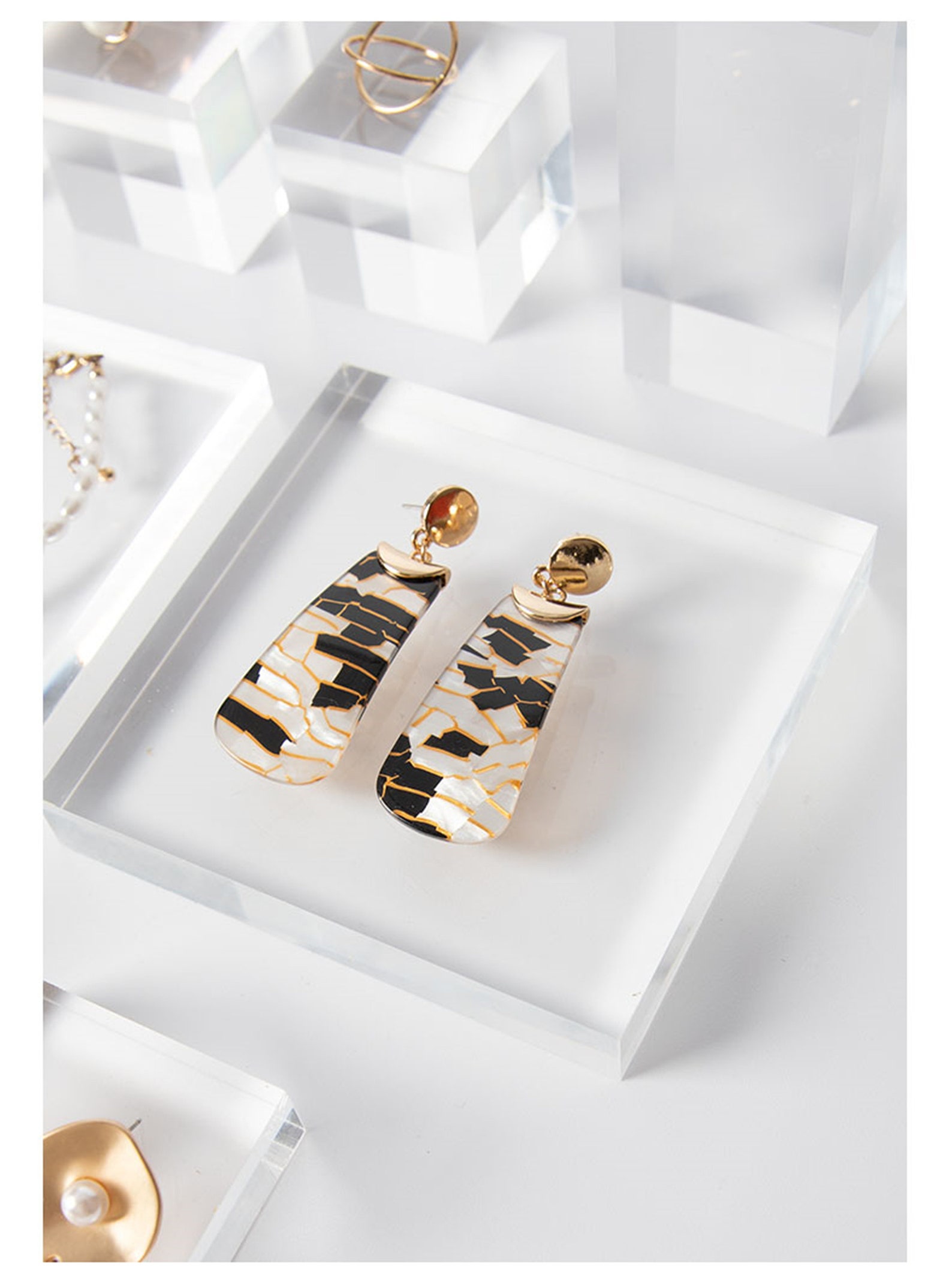 Clear Acrylic Jewelry Display Set Acrylic Jewelry Stand - Etsy