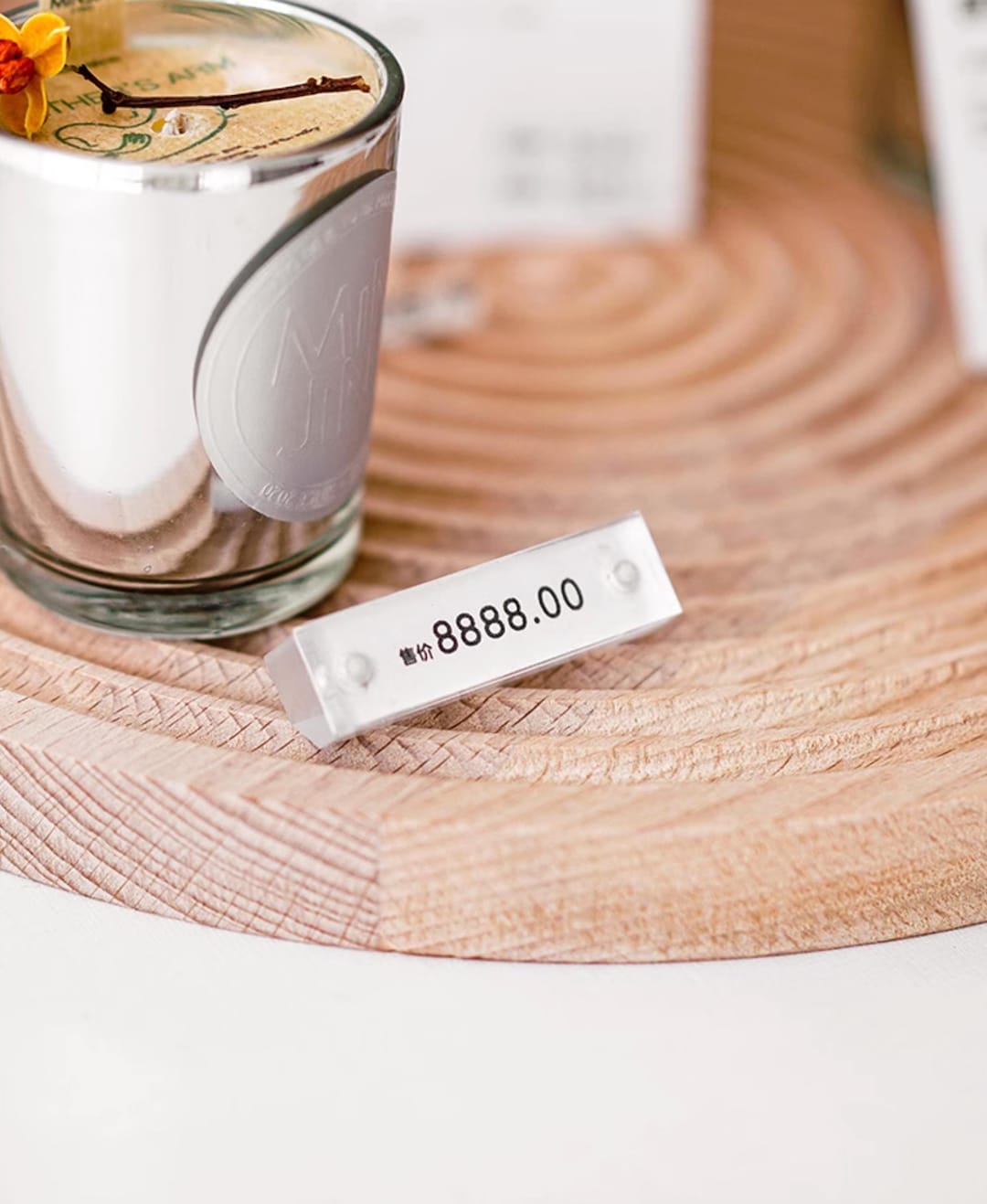 Branding Sign, Clear Acrylic Branding Tag, Clear Acrylic Label Frame ...