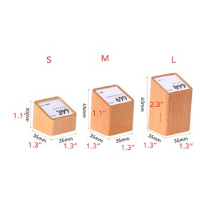 Business Name Sign, Price Tag, Branding Sign, Wooden Price Tag, Number ...