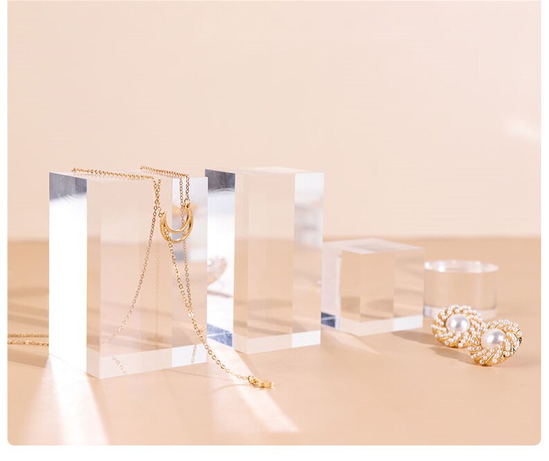 Jewelry Display Set Acrylic Jewelry Stand Jewelry Organizer - Etsy