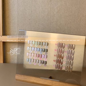 Nail Display, Nail Display Stand, Nail Tips Display, Nail Display Board ...