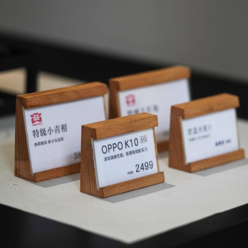 Wooden Price Holders - Etsy UK