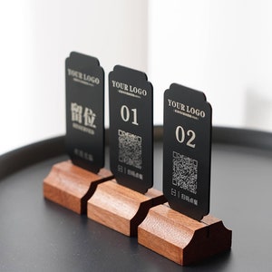 Personalized Branding Sign, Business Name Stand, Logo Stand ...