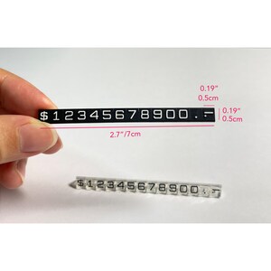 Price Tag, Mini Price Sign, Small Price Tag, Price Tag for Jewelry ...