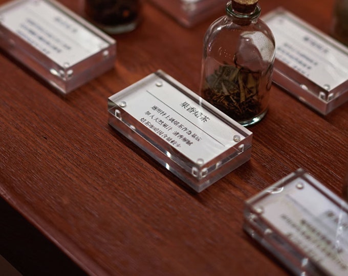 Branding Sign, Clear Acrylic Branding Tag, Business Name Sign, Price ...