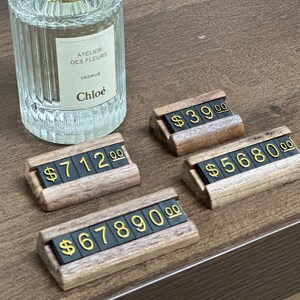 Price Tag, Price Sign, Small Price Tag, Price Tag for Jewelry Display ...