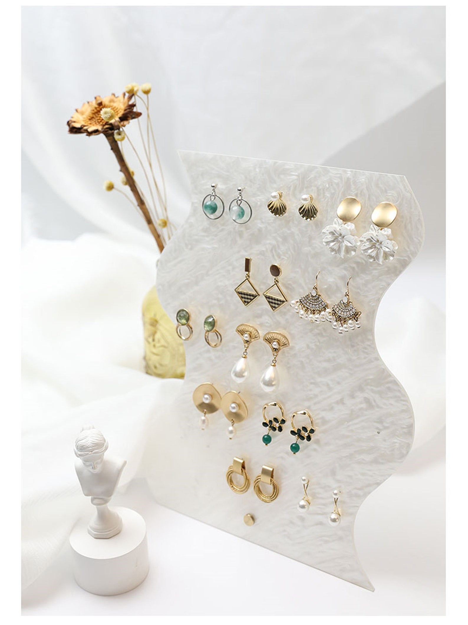 Acrylic Earring Stand Earring Display Holder Jewelry | Etsy