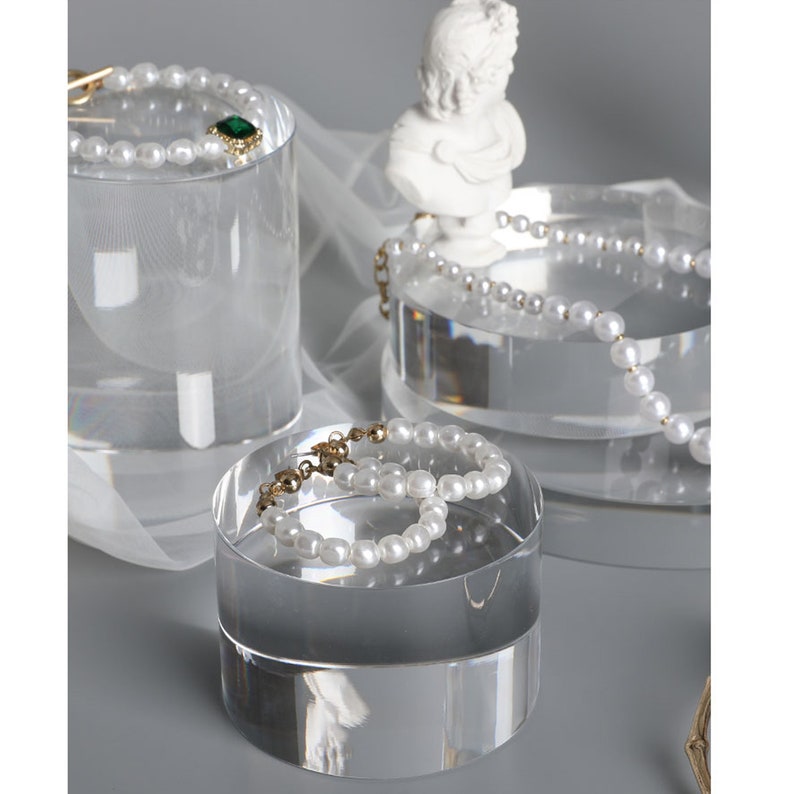 Clear Acrylic Jewelry Display Set Acrylic Jewelry Stand | Etsy