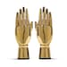 Adjustable Golden/silver Hand Display, Flexible Movable Hand Holder ...