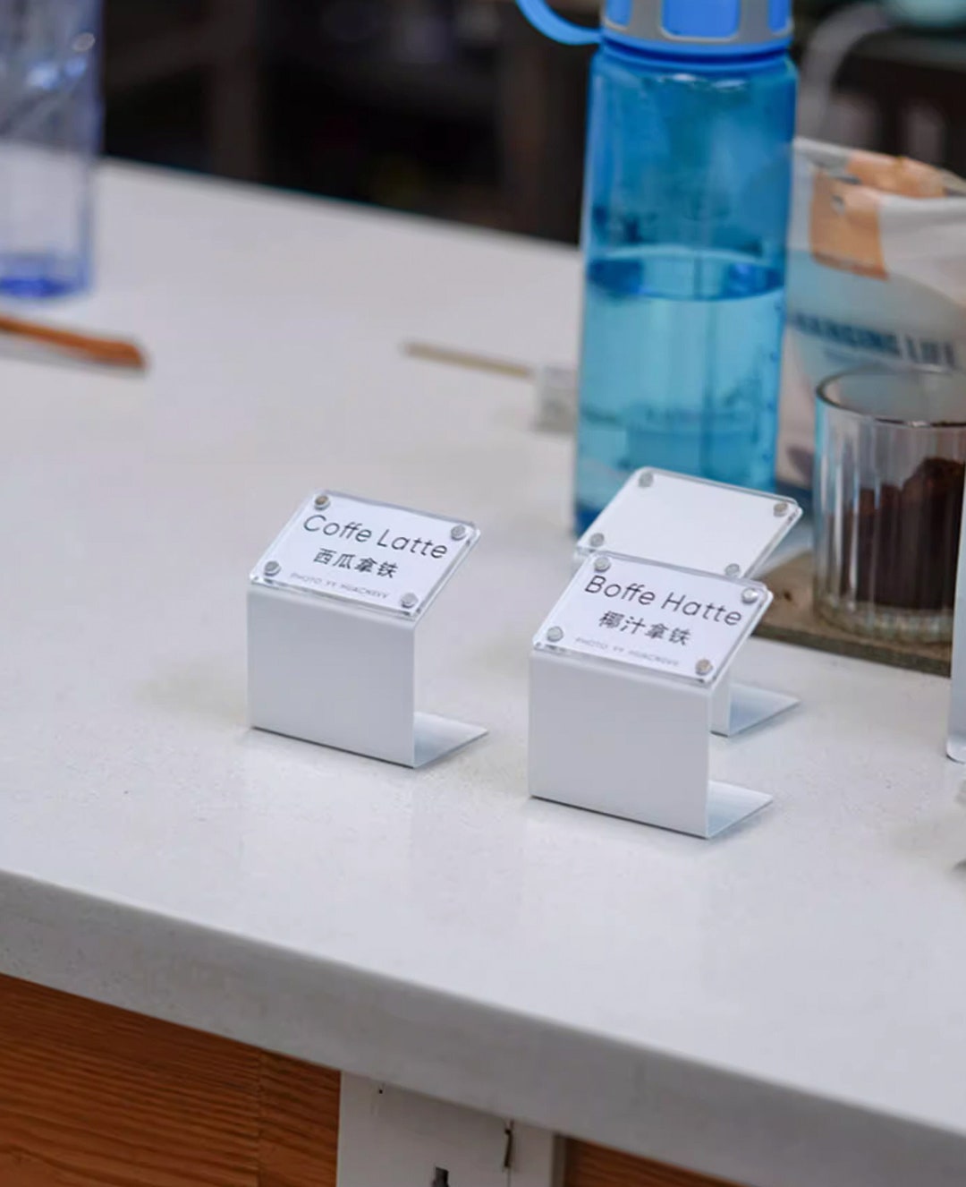 Branding Stand, Price Tag, Brand Sign, Clear Acrylic Brand Sign, Price ...