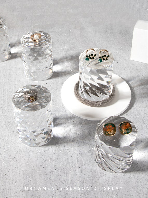 Clear Acrylic Jewelry Display Set Acrylic Jewelry Stand | Etsy