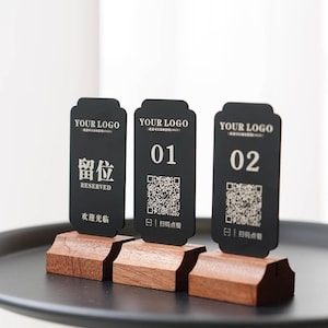 Personalized Branding Sign, Business Name Stand, Logo Stand ...