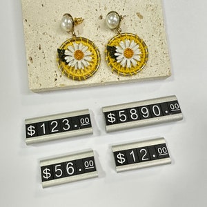 Price Tag, Price Sign, Small Price Tag, Price Tag for Jewelry Display ...
