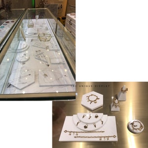 Marble Jewelry Display, Jewelry Display, Retail Display, Craft Fair ...