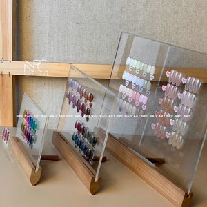 Nail Display, Nail Display Stand, Nail Tips Display, Nail Display Board ...