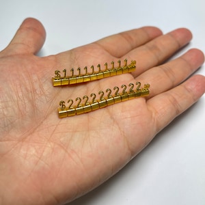 Price Tag, Price Sign, Mini Price Tag, Price Tag for Jewelry Display ...