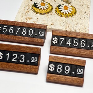 Price Tag, Price Sign, Small Price Tag, Price Tag for Jewelry Display ...