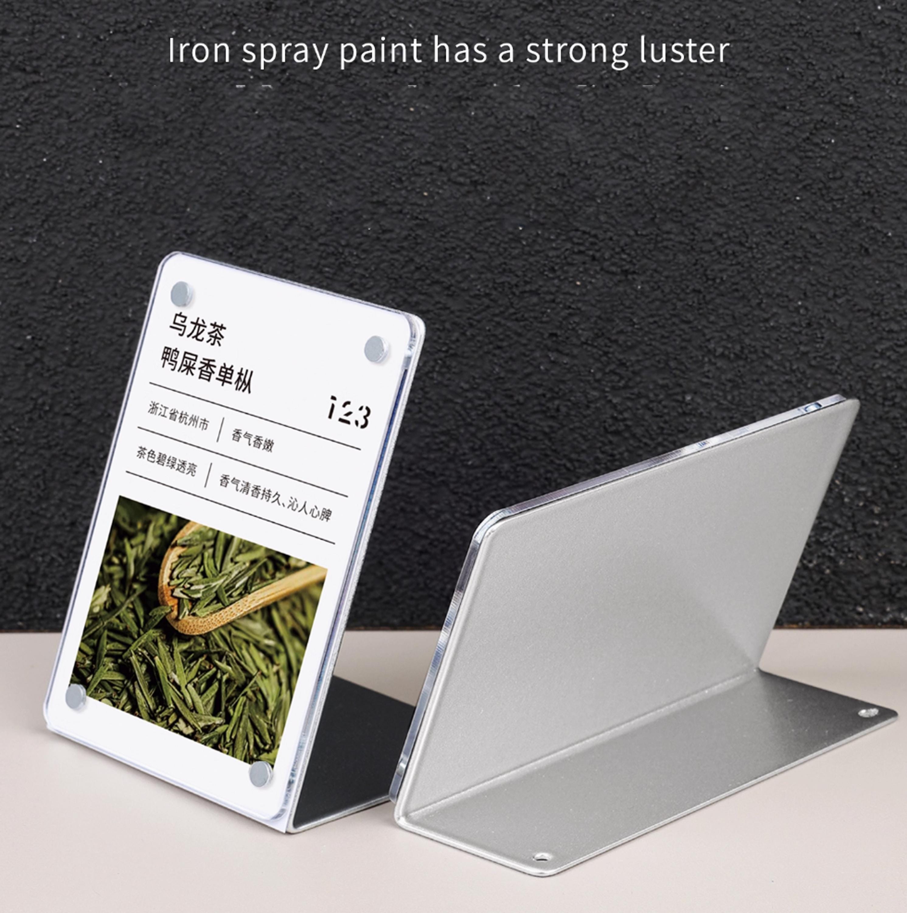 Clear Acrylic Branding Stand: Price Tag, Business Card Display - Etsy