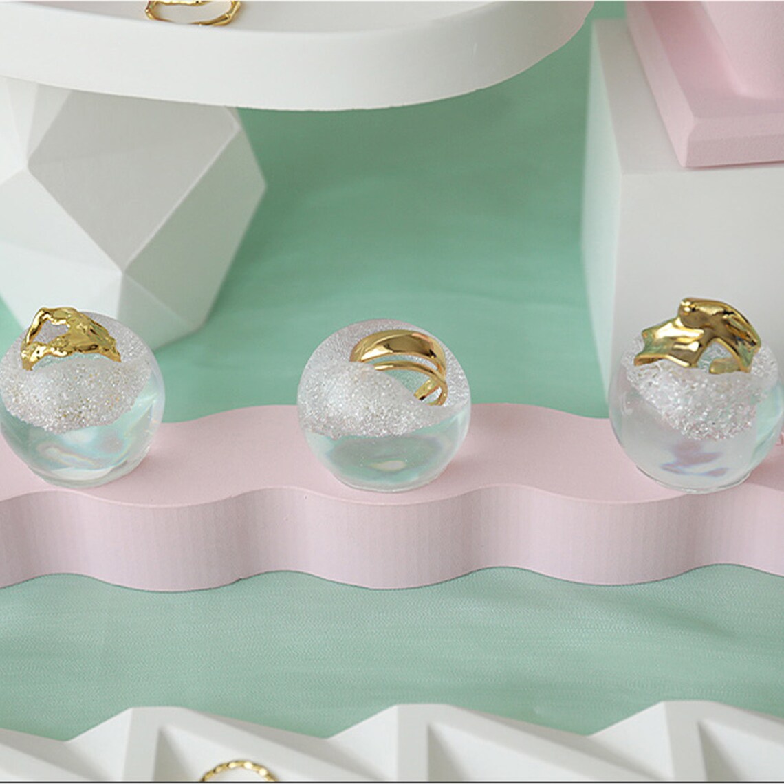 Jewelry Organizer Pink Plaster for Jewelry Display Jewelry - Etsy