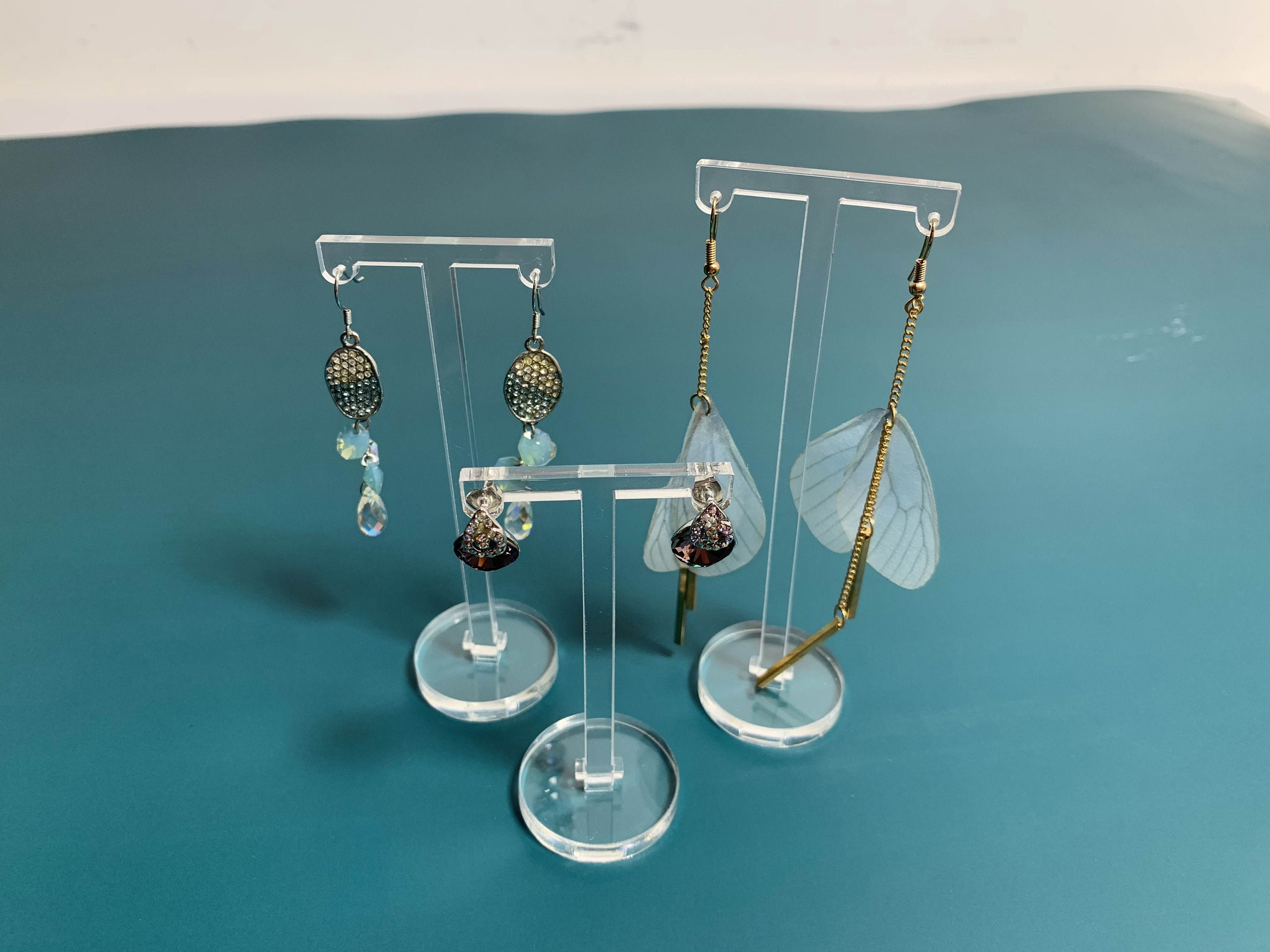 Acrylic Earring Stand Earring Display Holder Jewelry | Etsy