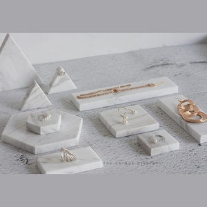Marble Jewelry Display Jewelry Display Retail Display Craft - Etsy