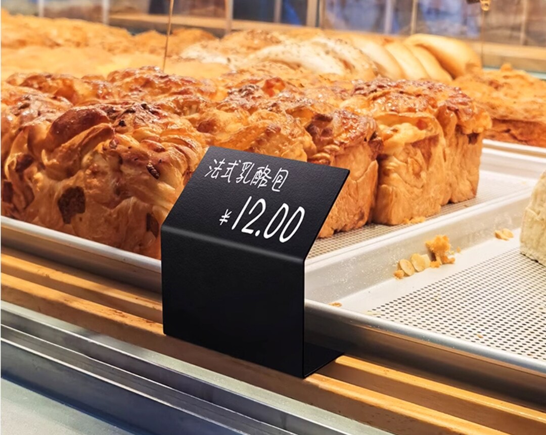 Erasable Metal Tag Stand, Food Label, Branding Sign, Business Name ...