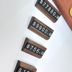 Price Tag, Price Sign, Small Price Tag, Price Tag for Jewelry Display ...