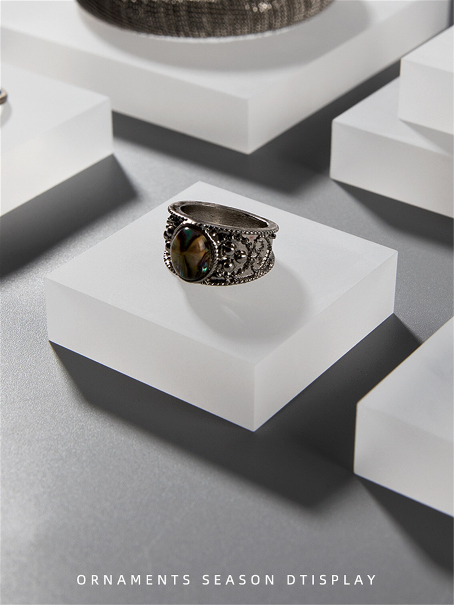 Matte Acrylic Jewelry Display Set Acrylic Jewelry Stand - Etsy