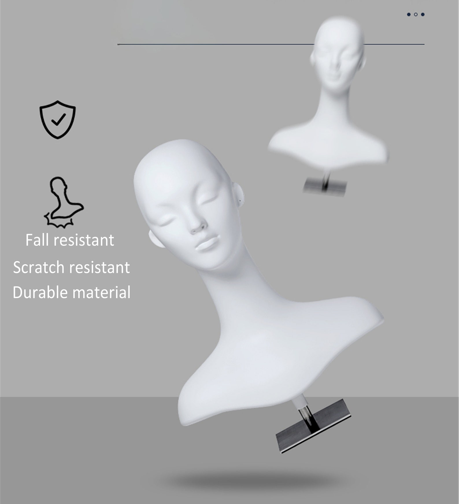 Mannequin Holder Stand Mannequin Head Stand Bag Display - Etsy