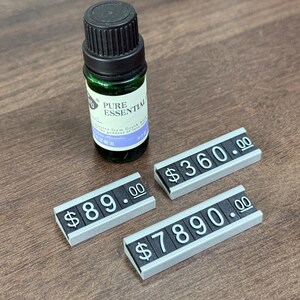 Price Tag, Price Sign, Small Price Tag, Price Tag for Jewelry Display ...