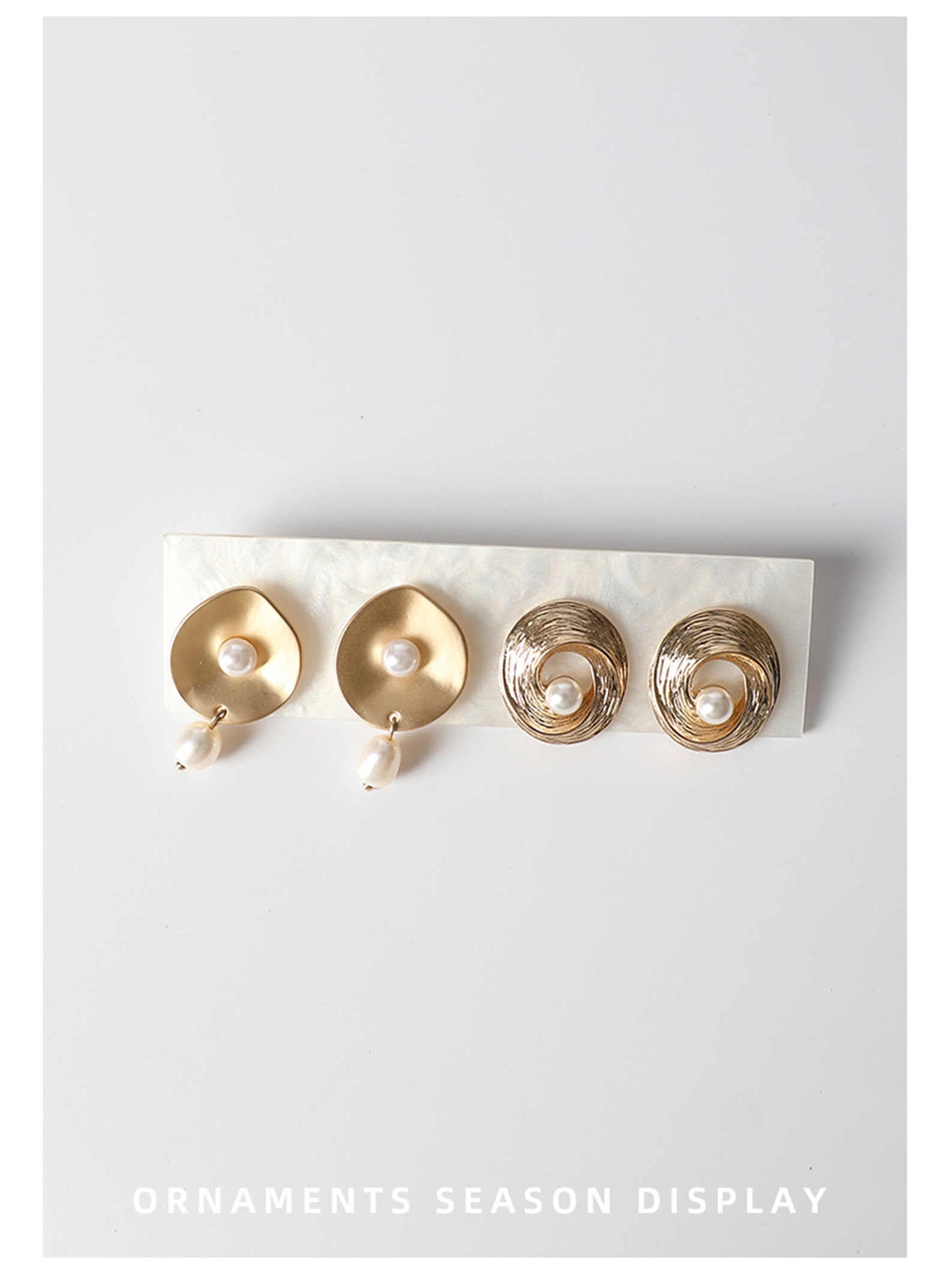 White Acrylic Earring Stand Earring Display Holder Jewelry - Etsy
