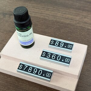 Price Tag, Price Sign, Small Price Tag, Price Tag for Jewelry Display ...