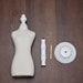 Mini Female Dress Form Mannequin Pinnable Mannequin With - Etsy