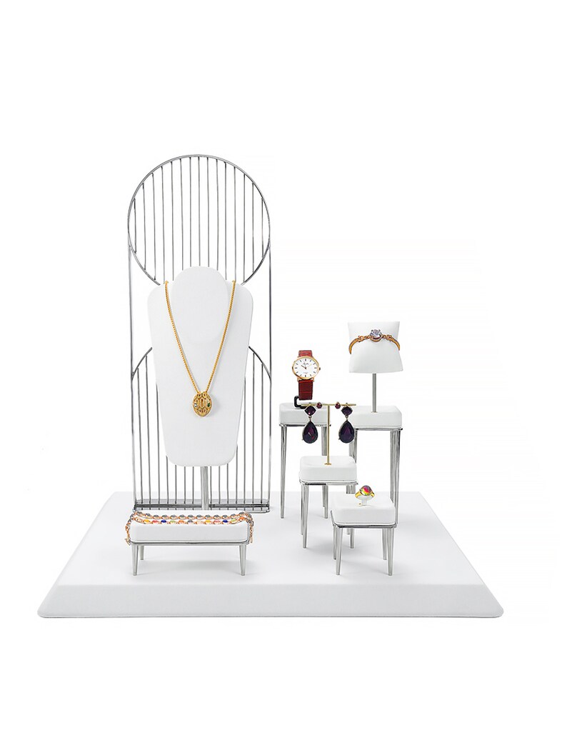 Metal Jewelry Display Jewelry Display Set Jewelry Organizer - Etsy